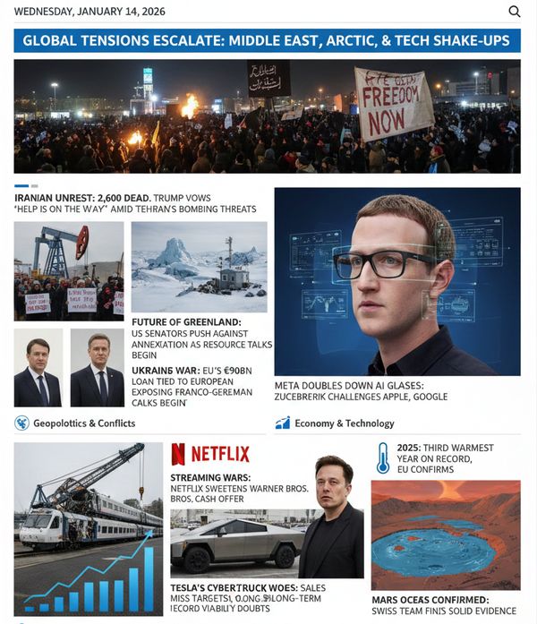 Noticias destacadas del mundo el 14 de enero